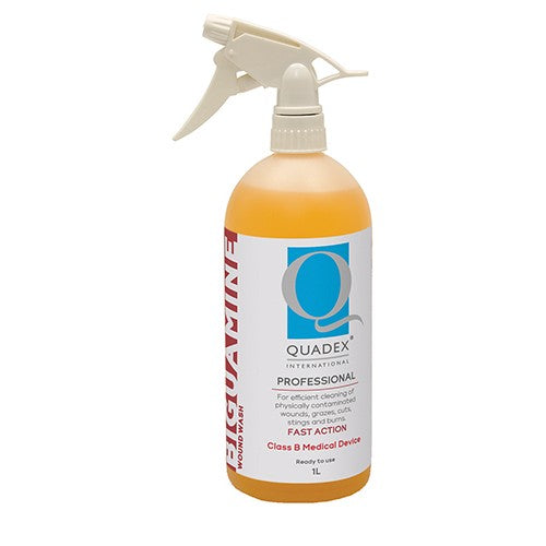 Quadex Biguamine Wound Wash & Cleanser 1L – Cura Pharm