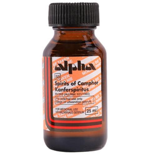 Alpha Spirits Of Camphor 25g – Cura Pharm