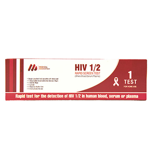 HIV 1/2 Rapid Test Blood/serum/plasma – Cura Pharm