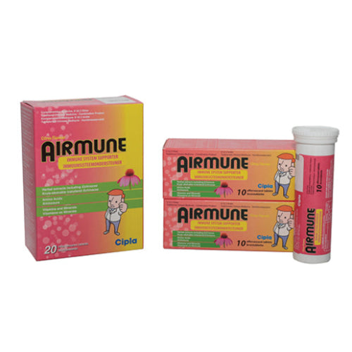 Airmune Effervescent Tablets 20 – Cura Pharm
