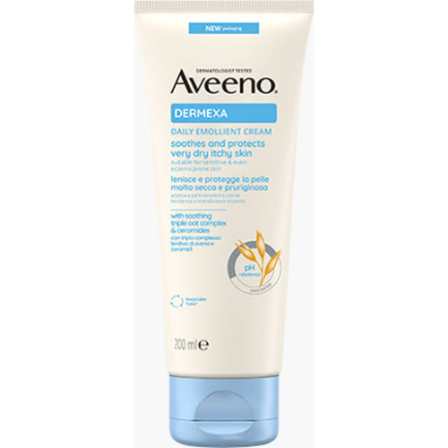 Aveeno Dermexa Emollient Cream 200ml – Cura Pharm