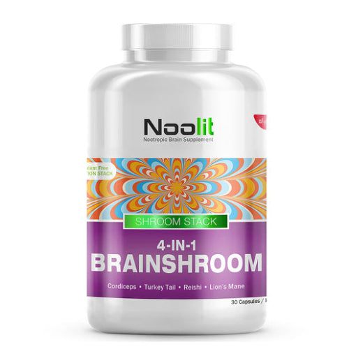 Noolit 4-in-1 Brainshroom Stack 30 Capsules – Cura Pharm