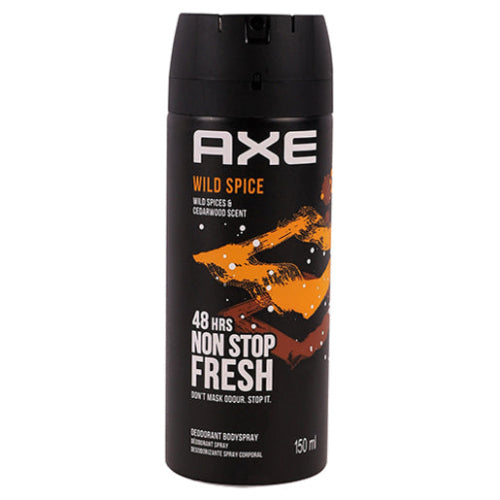 Axe Aerosol Wild Spice 150ml – Cura Pharm