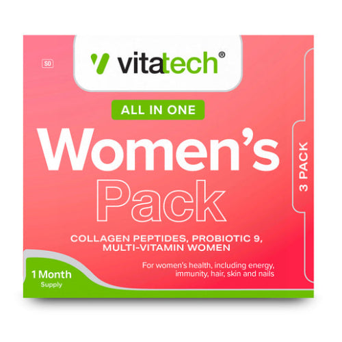 Vitatech Womens Pack 90 Tablets – Cura Pharm