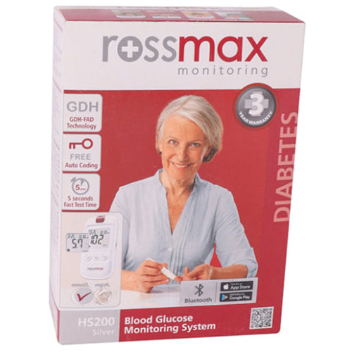 Rossmax Glucometer Hs200 Bluetooth – Cura Pharm