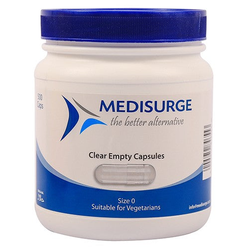 Empty Capsules Size 0 Clear – Cura Pharm
