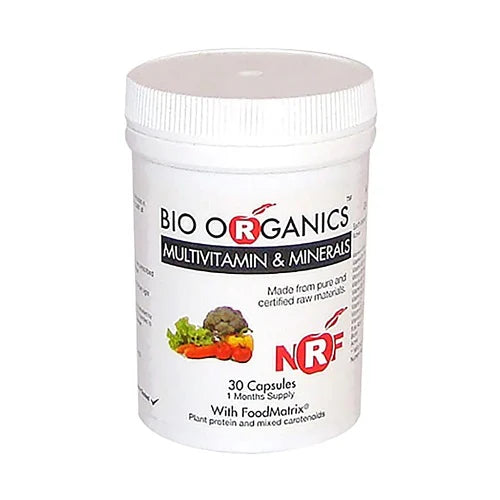 Bio Organics Prem Capsules 30 Vit & Min – Cura Pharm