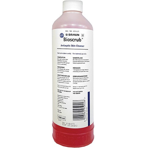 Bioscrub Hand Wash 500ml No Pump BBraun 1 – Cura Pharm
