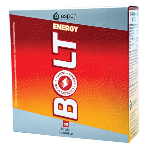 Bolt Energy Effervescent Tablets 30 – Cura Pharm