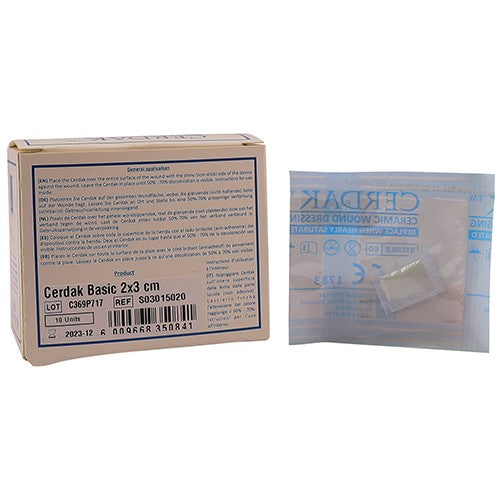 Cerdak 2X3cm Basic Wound Dressing 10 – Cura Pharm
