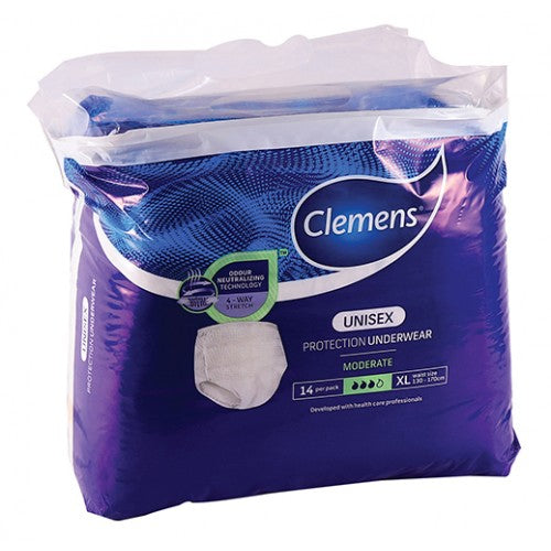 Clemens Unisex Protective Underwear X-Large 14 – Cura Pharm