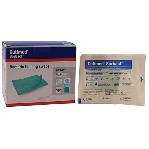 Cutimed Sorbact 4 X 6cm 40 – Cura Pharm