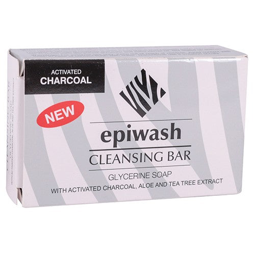 Epiwash Soap Charcoal+Tea Tree+Aloe 120g – Cura Pharm