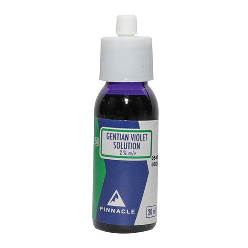 Gentian Violet 2% 20ml Pinnacle – Cura Pharm