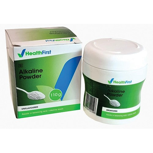 Health First Alkaline Powder 110g – Cura Pharm