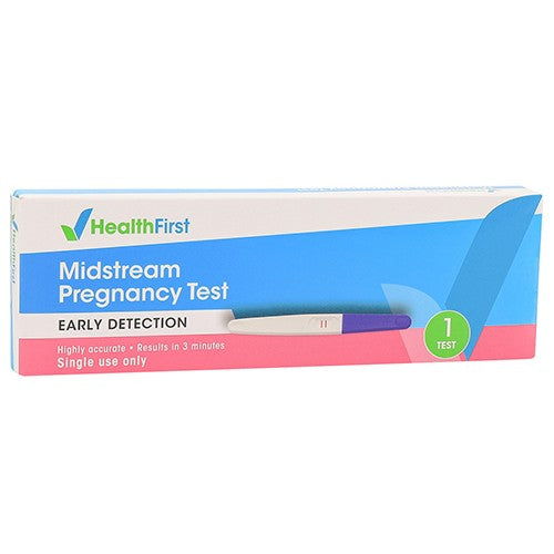 Health First Pregnancy Midstream Test 1 – Cura Pharm