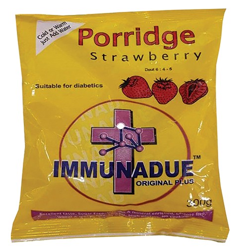 Immunadue Strawberry Porridge 300g – Cura Pharm