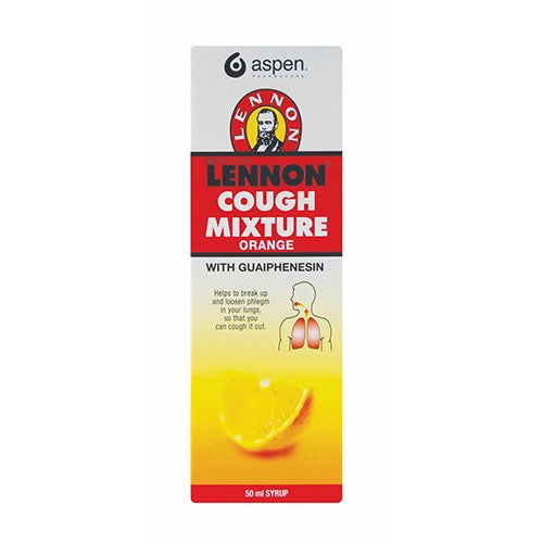 Lennon Cough Mix Orange 50ml Dutch Med – Cura Pharm