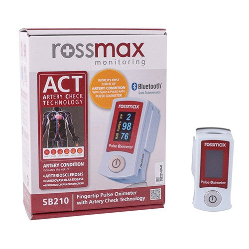 Rossmax Pulse Oximeter Sb210 Bt – Cura Pharm