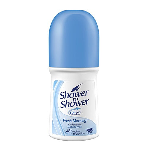 Shower To Shower Roll On Fresh Morning 50ml – Cura Pharm