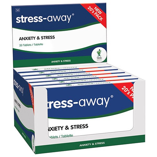 Tibb Stress-Away Tablets Blister Pack 6X20 – Cura Pharm