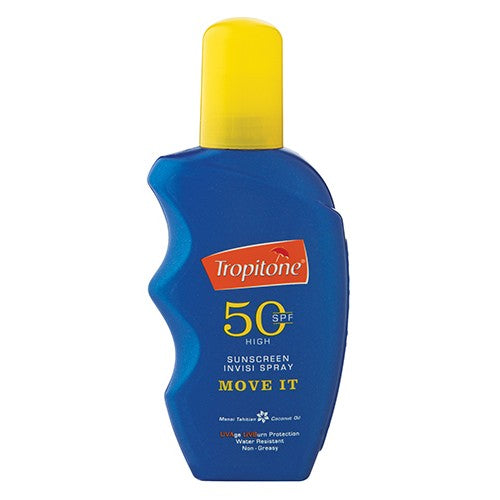 Tropitone Move It Pump Spray SPF50 125ml – Cura Pharm