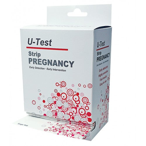 U-Test Pregnancy Strip Dispenser 30 – Cura Pharm