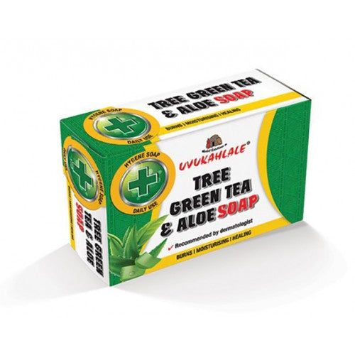 Uvukahlale Soap Green Tea & Aloe 150g – Cura Pharm