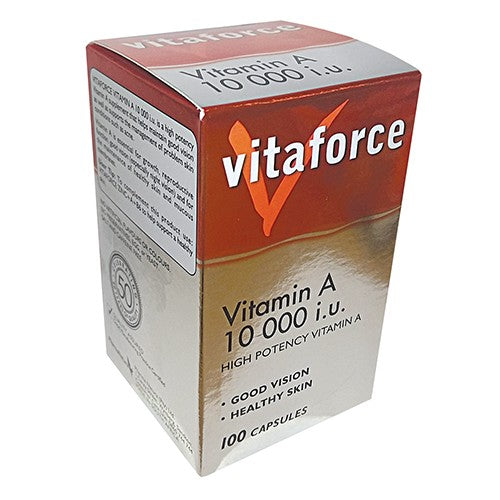 Vitaforce A 10000 Iu Capsules 100 – Cura Pharm