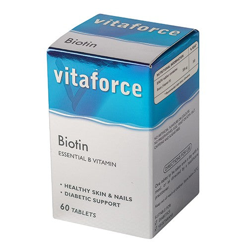 Vitaforce Biotin 300mg Tablets 60 – Cura Pharm