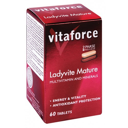 Vitaforce Ladyvite 50+ Tablets 60 – Cura Pharm