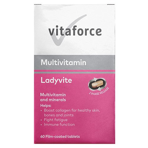 Vitaforce Ladyvite Adult Tablets 60 – Cura Pharm