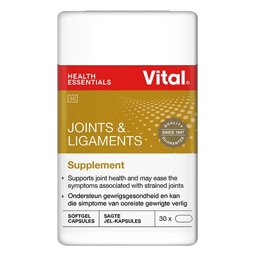Vital Joint & Ligaments Capsules 30 – Cura Pharm
