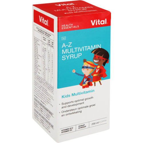 Vital Kids A-Z Multi Syrup 200ml – Cura Pharm