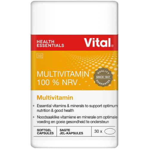 Vital Multivitamin Capsules 30 – Cura Pharm