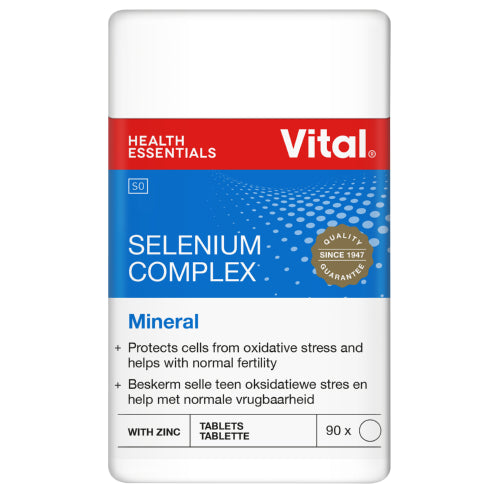 Vital Selenium Complex Tablets 90 – Cura Pharm