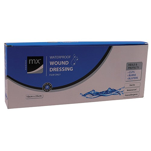 Wound Dressing Mx Film Transparent 10X25cm 40 – Cura Pharm