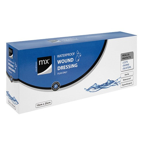Wound Dressing Mx Film Transparent 10X25cm 40 – Cura Pharm