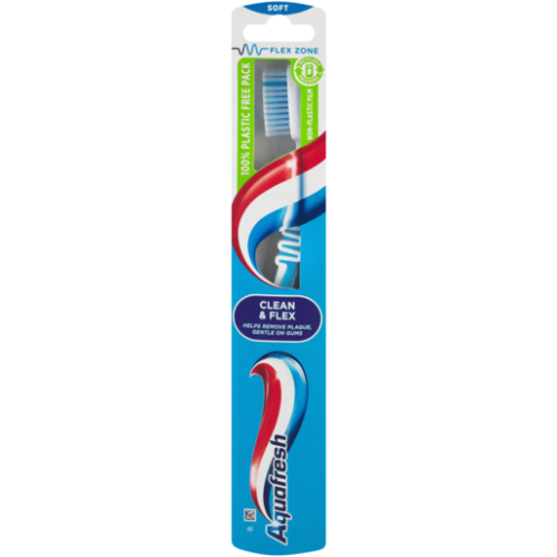 Aquafresh Toothbrush Clean & Flex Soft 1 – Cura Pharm