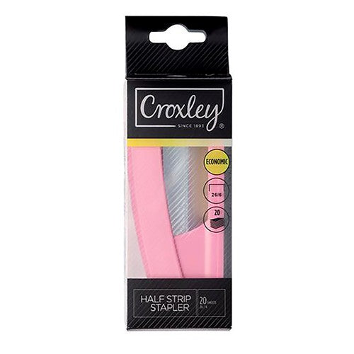 Croxley Stapler Half Economy Pink – Cura Pharm