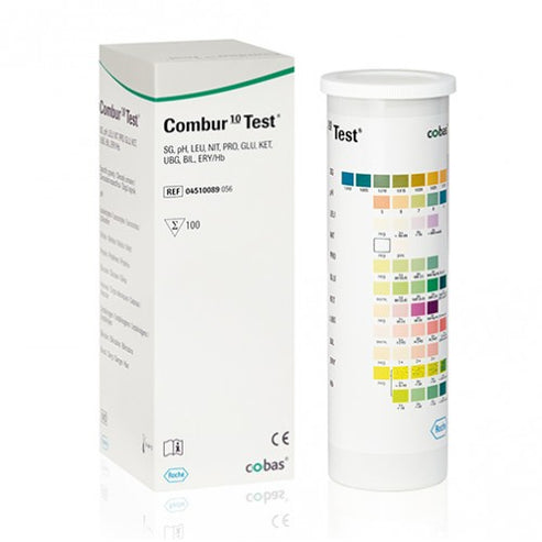 Combur 10 Urine Test Strips 100s – Cura Pharm