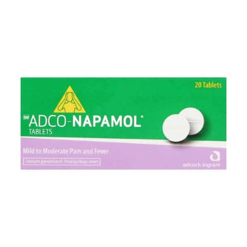 ADCO-Napamol Tablets 20 – Cura Pharm