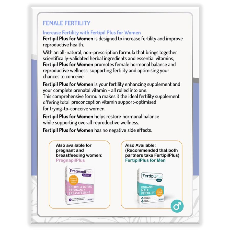 Fertipil Plus Woman 30 Capsules – Cura Pharm