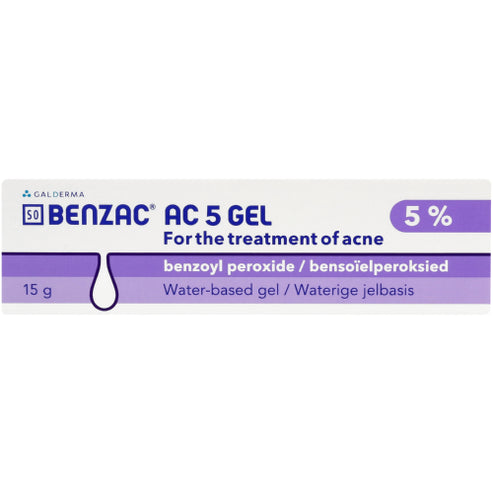 Benzac Ac 5% gel 15g – Cura Pharm