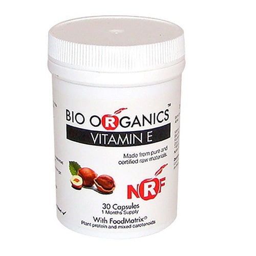 Bio Organics Vitamin E Capsules 30 Nrf – Cura Pharm