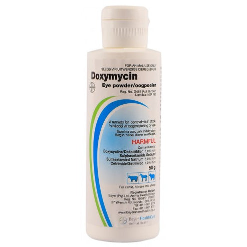 Doxymycin Eye Powder 50g – Cura Pharm