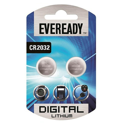 Eveready Lithium Cr2032 Blister pack 2 (3V) 2 – Cura Pharm