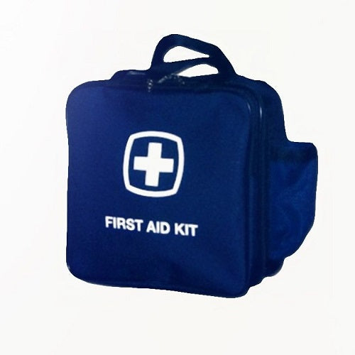 First Aid Bag 4 Pouch Empty Blue 1 – Cura Pharm