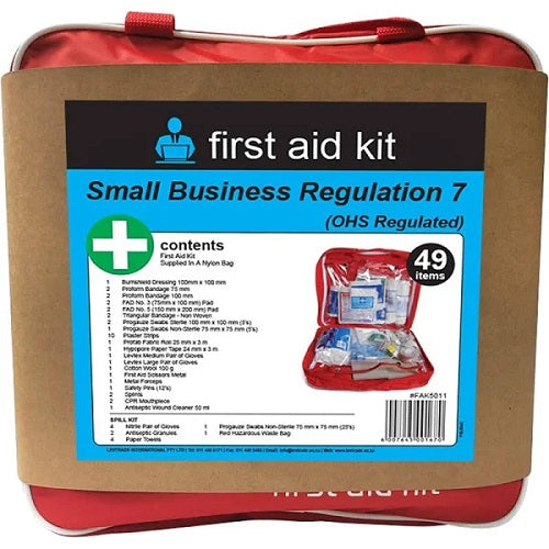 First Aid Regulation 7 Office + Carry Pouch – Cura Pharm