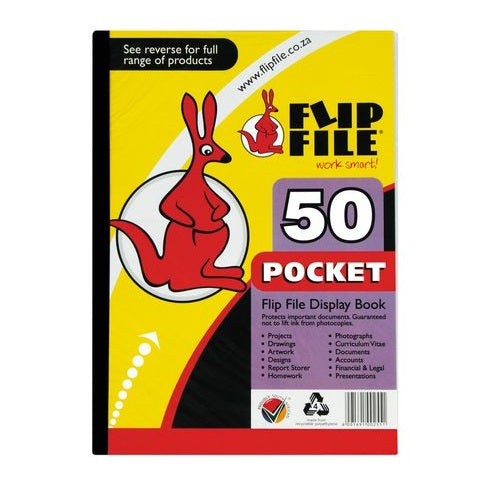 Flip File A4 50 Pocket 1 – Cura Pharm